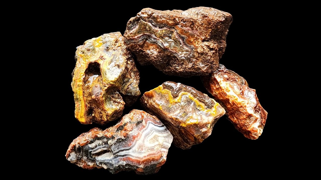 Rough Rocks for Lapidary & Collectible - Colorful Agate Nodules - YouTube