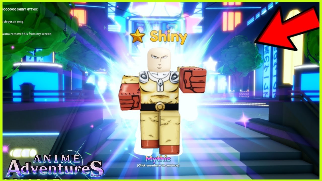 [NEW UPDATE]👊ANIME ADVENTURES SHINY MYTHIC EVO SAITAMA SERIOUS FANMADE ...