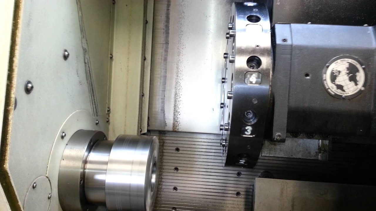 Storm A50 CNC Lathe - YouTube