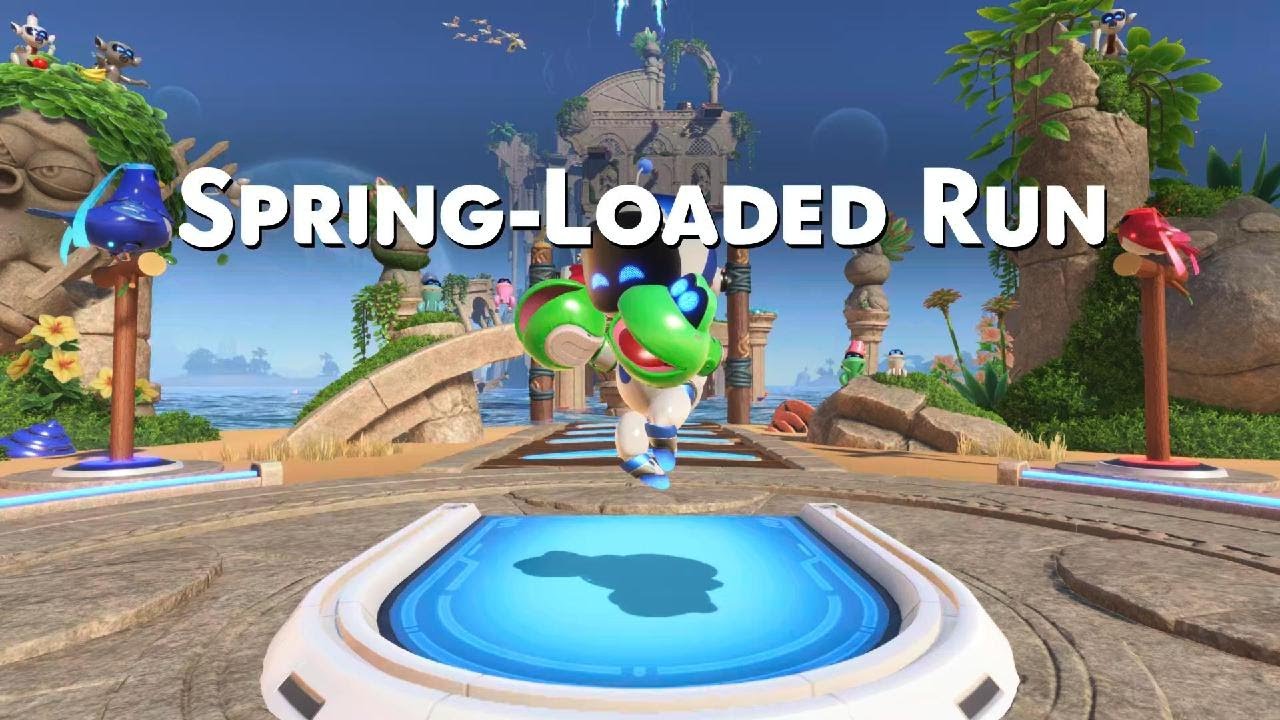 Astro Bot - Spring-loaded Run - YouTube
