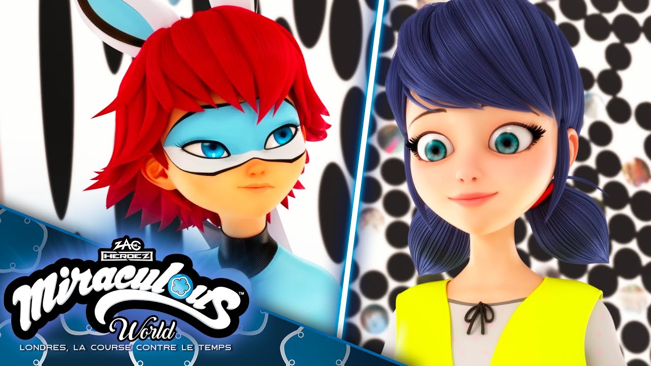 MIRACULOUS WORLD | ⭐ BUNNIX ET CHRONOBUG ⏱️ Londres, la Course Contre ...