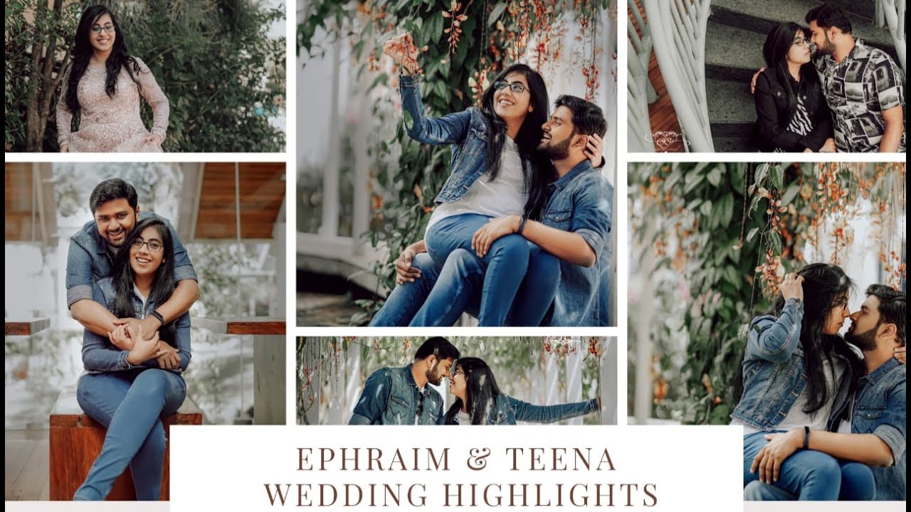 BORN AGAIN WEDDING HIGHLIGHTS | EPHRAIM ️ TEENA | RJ'S WEDDING COMPANY ...