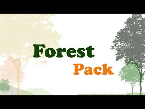 14 - Forest pack - Example - 3Ds Max - YouTube