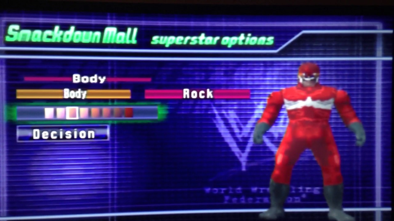 Red Mutant Ranger WWF No Mercy Formula - YouTube