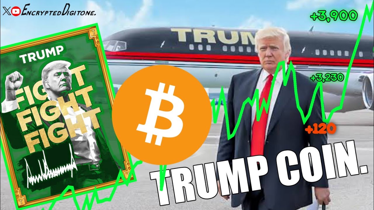 BREAKING: TRUMP COIN | Trump Launch Own MEME COIN $TRUMP | America ...