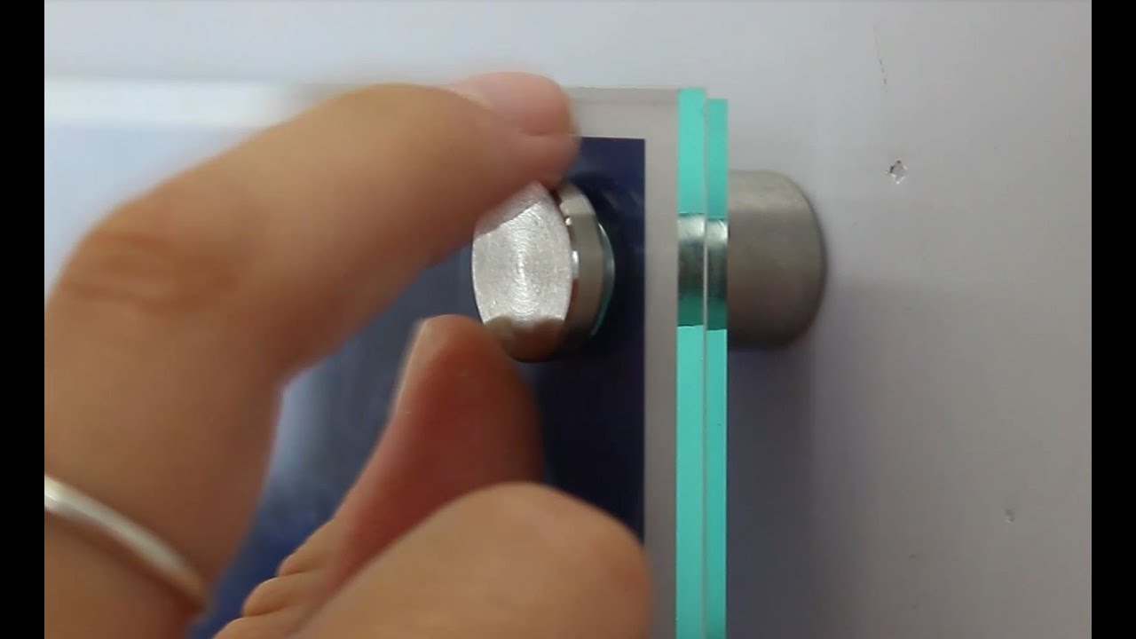 Sign Spacers Introduction - What are Standoffs? - YouTube