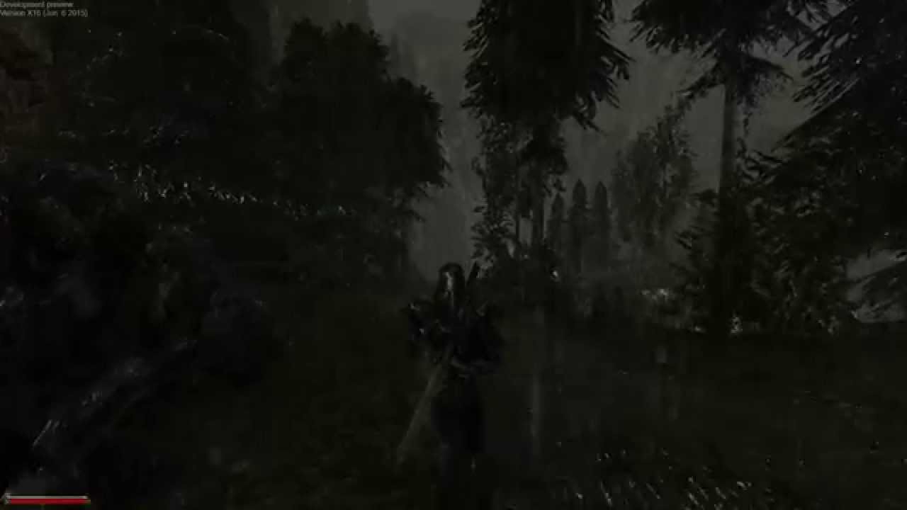 Gothic II - Enhanced Rain - YouTube