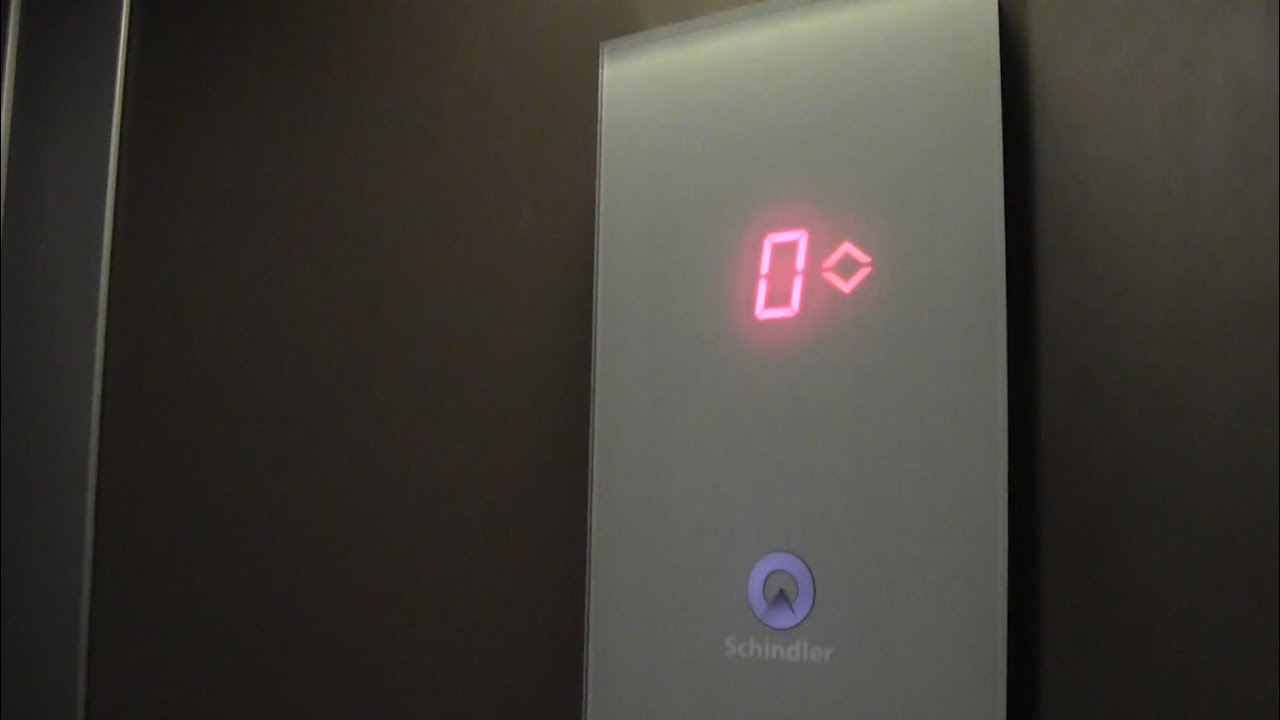 Schindler 6000 MRL Traction elevator @ Rønvikveien 32, Bodø, Norway ...