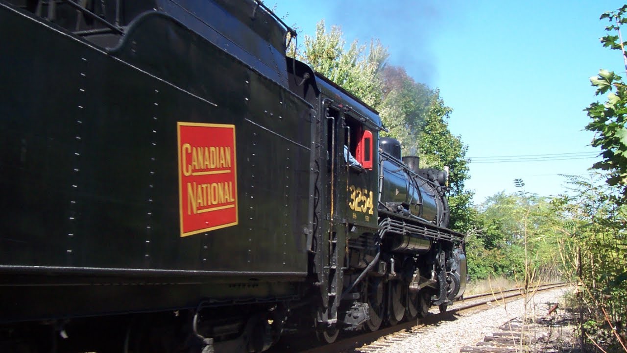 Still Photography - Steam Locomotive 2-8-2 Canadian National #3254 in ...
