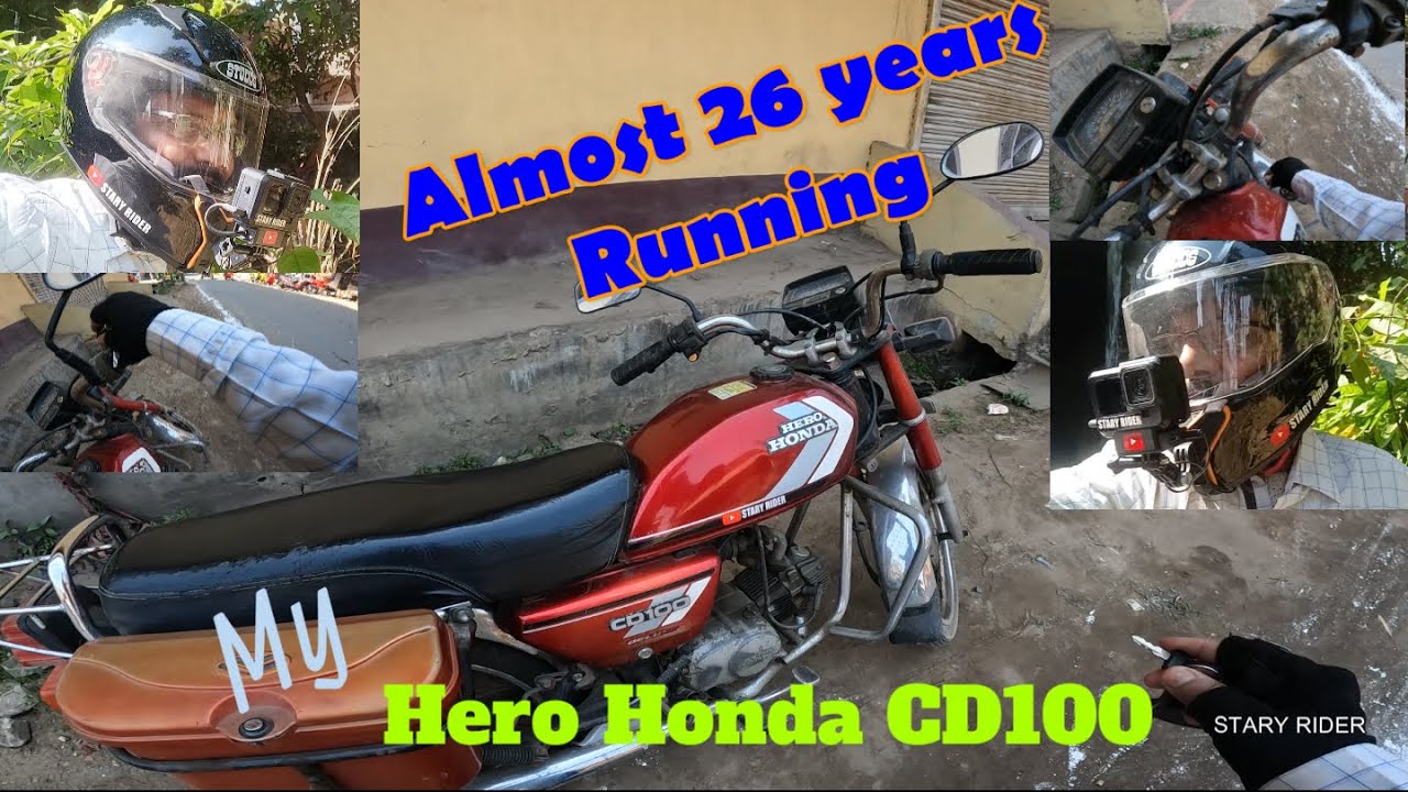 26 Years Old Hero Honda CD100 Bike Condition is Very Charming. #oldbike ...