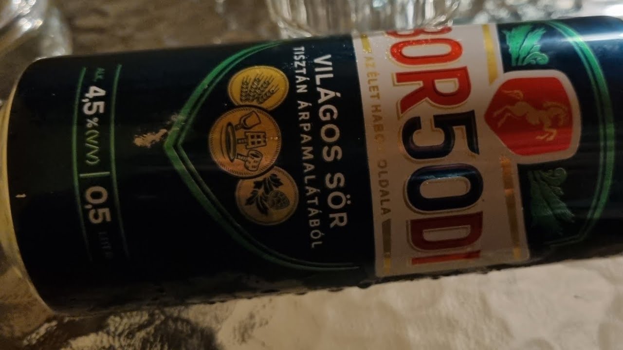 Bor50di Borsodi Beer Unboxing 2023 - Night Unboxing - YouTube
