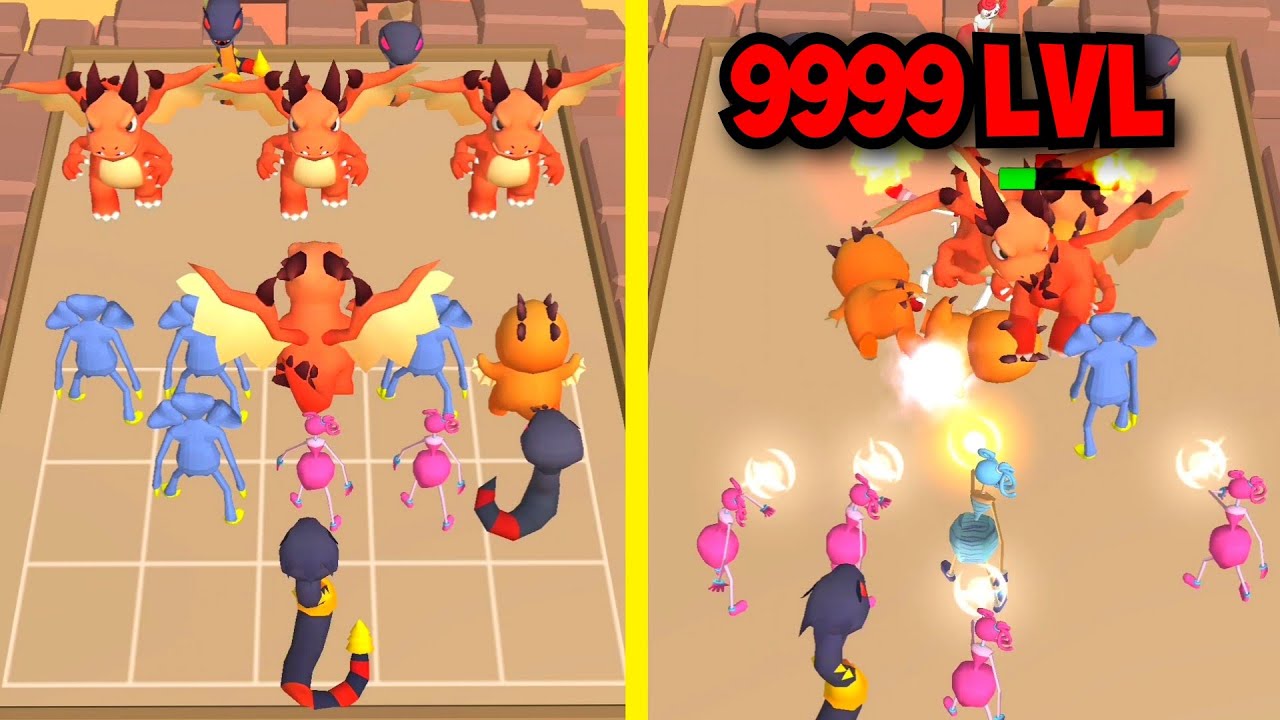 Max Level in Monster Fusion Merge Master Game - Part 2 - YouTube