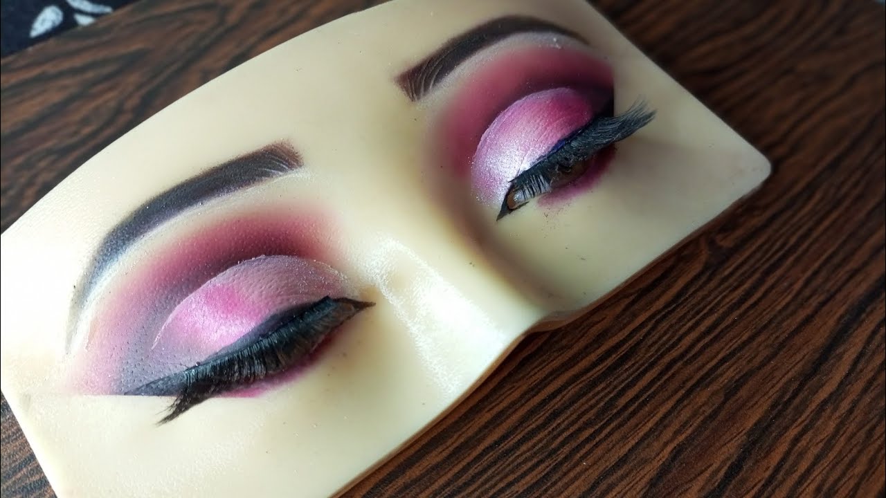 rose pink eye makeup look tutorial 🌸||samina Imran|| - YouTube
