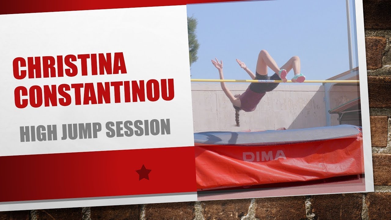 Christina Constantinou. High Jump Session - YouTube
