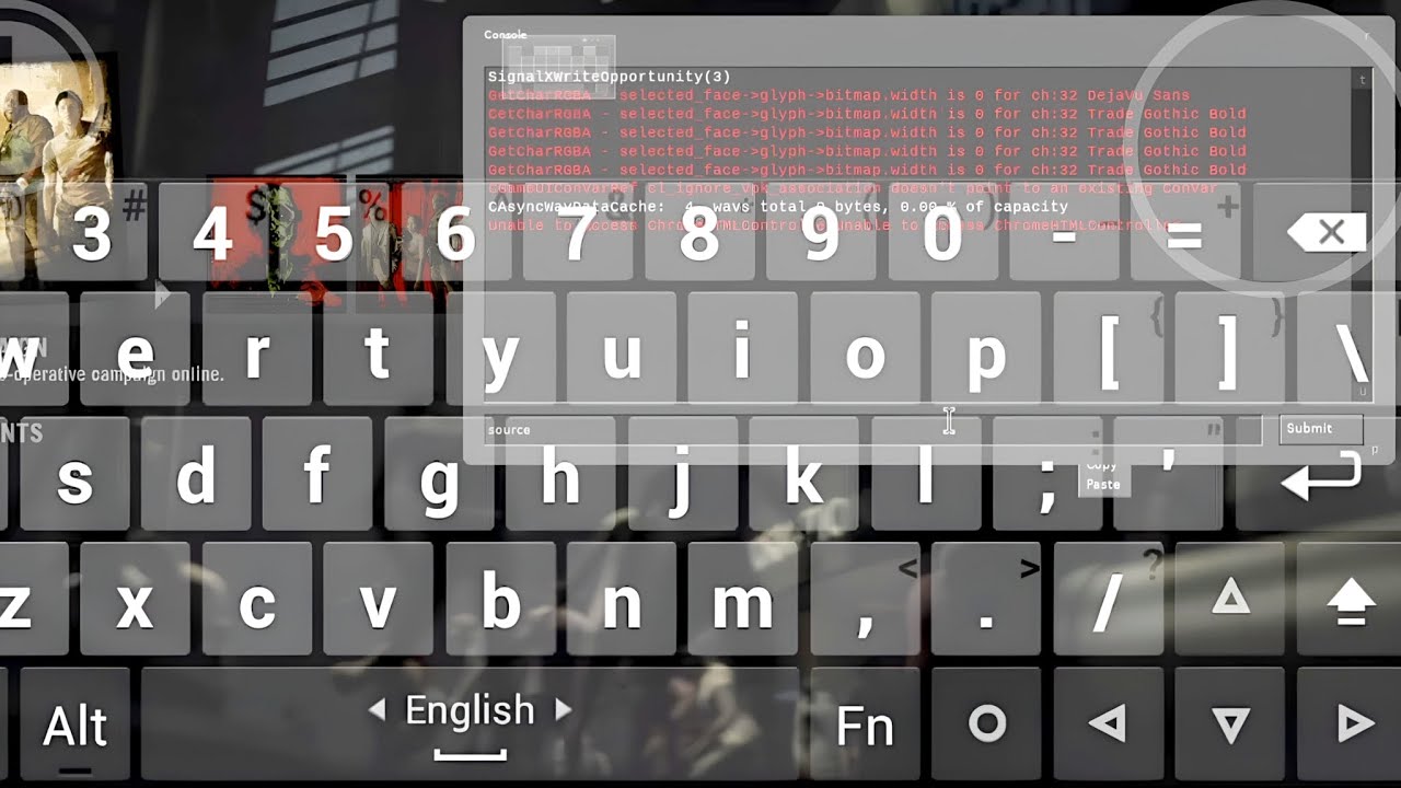 Left 4 Dead 2 Android 8724 | The console command: source - YouTube