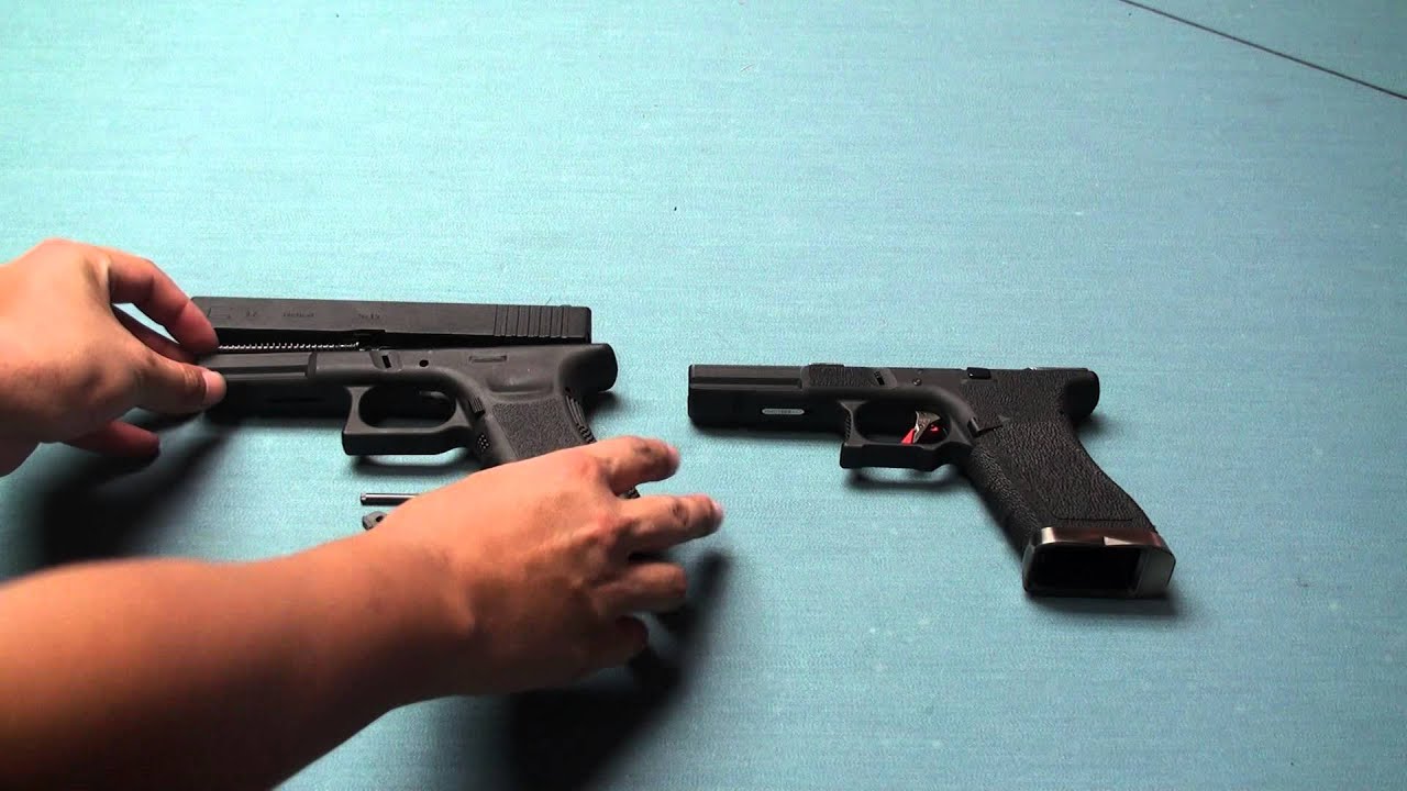 we glock lower frame kit - YouTube