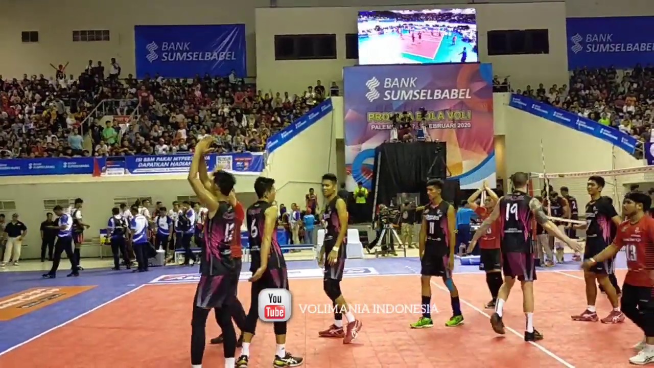 SURABAYA SAMATOR vs JAKARTA PERTAMINA ENERGI VOLI PROLIGA 2020 di GOR ...
