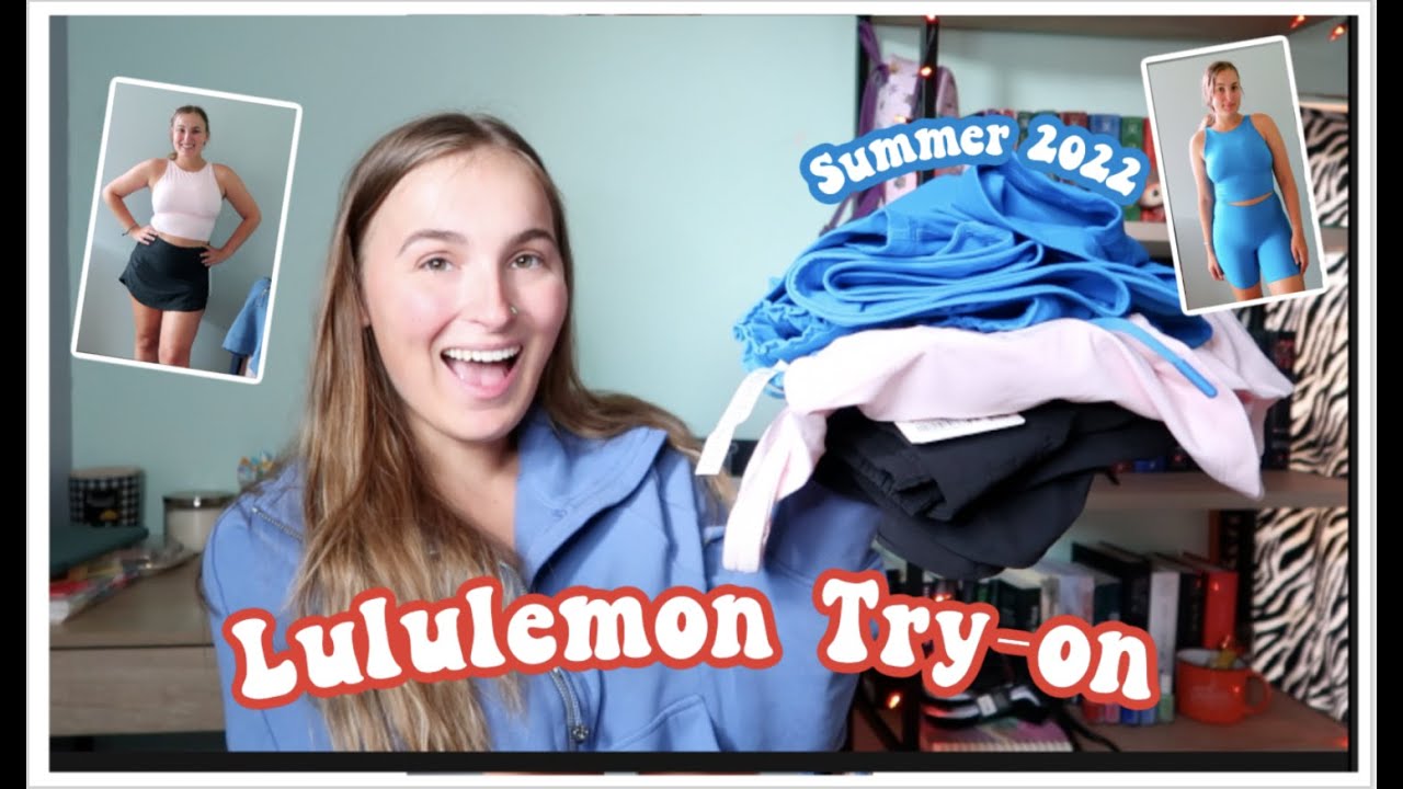 $500 Lululemon *TRY ON* Haul! Summer 2022! - YouTube