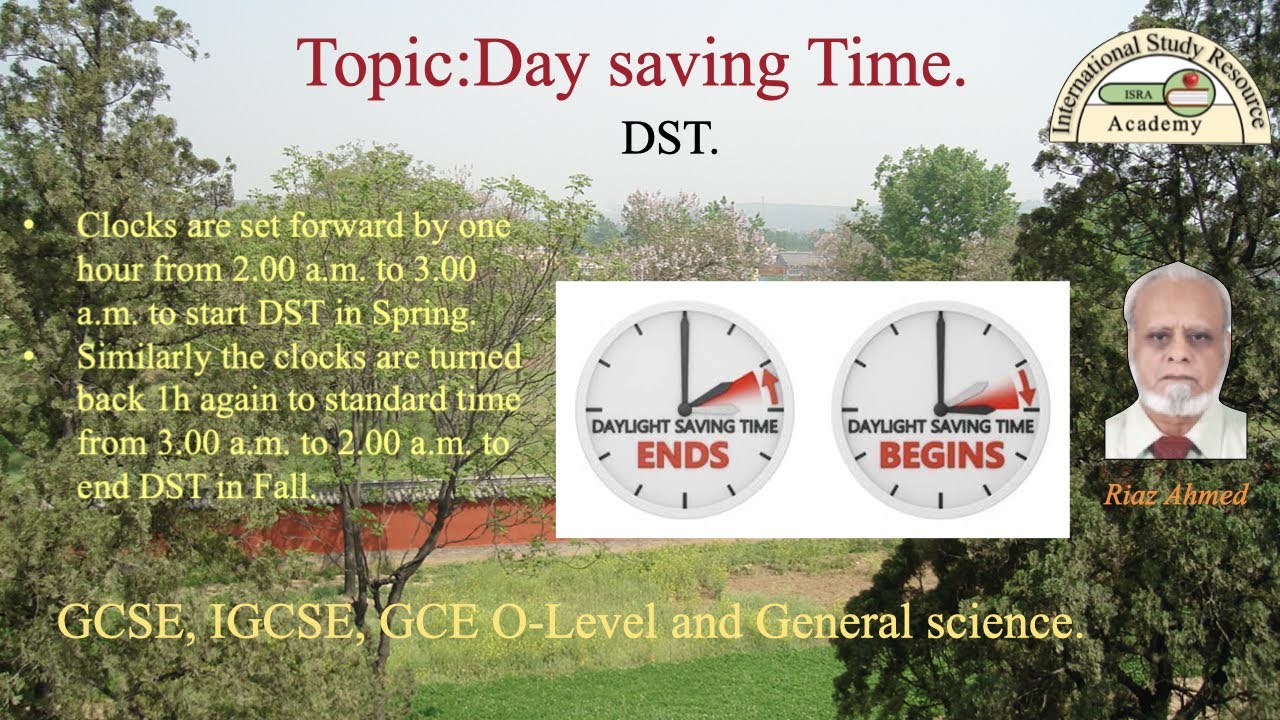 Daylight Saving Time. DST. - YouTube