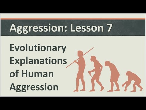 Aggression: Lesson 7 - Evolutionary Explanations of Human Aggression ...