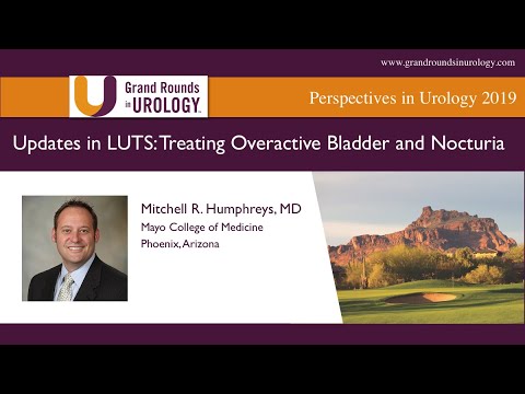 Updates in LUTS: Treating Overactive Bladder and Nocturia - YouTube