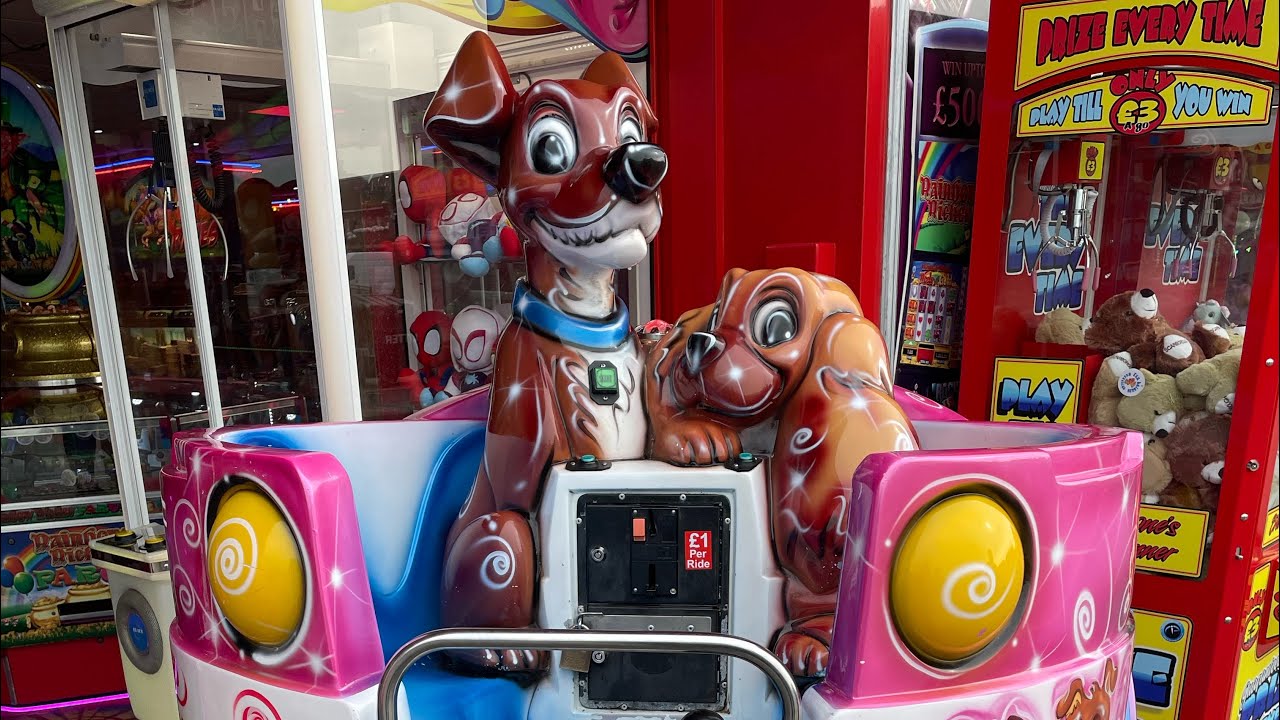 ITAL-RESINA Lady And The Tramp Taga-Disco Kiddie Ride - YouTube