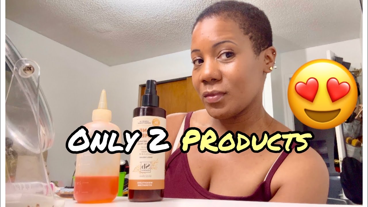 2 Week Post Big Chop Update/ No Hair It’s Ok 👍🏾 - YouTube