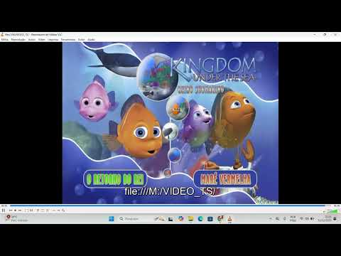 DVD Menu Kingdom Under The Sea - Reino Submarino (2000/2003) (Spot Films/Vídeo Brinquedo)
