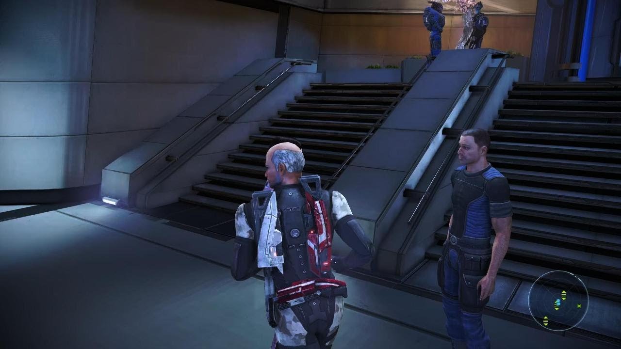 Mass Effect Legendary Edition- When you catch a NPC slippin - YouTube
