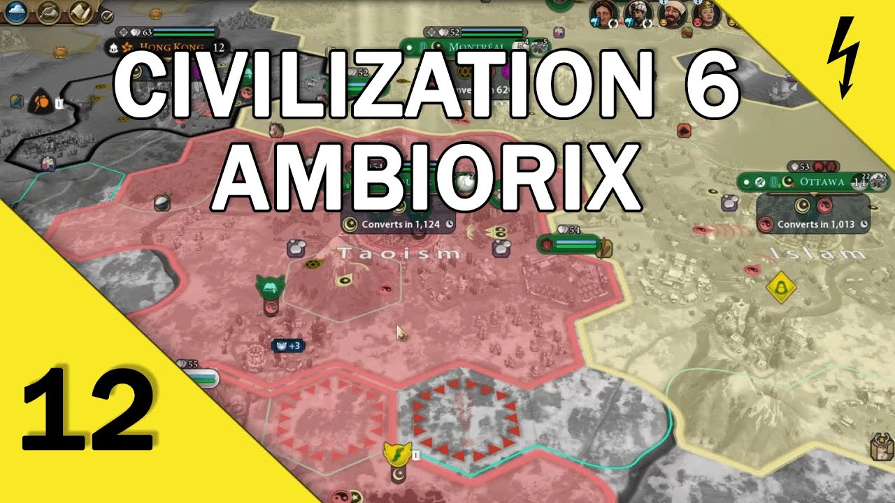 Civilization 6 - Gaul - Ambiorix - Pt. 12 - YouTube