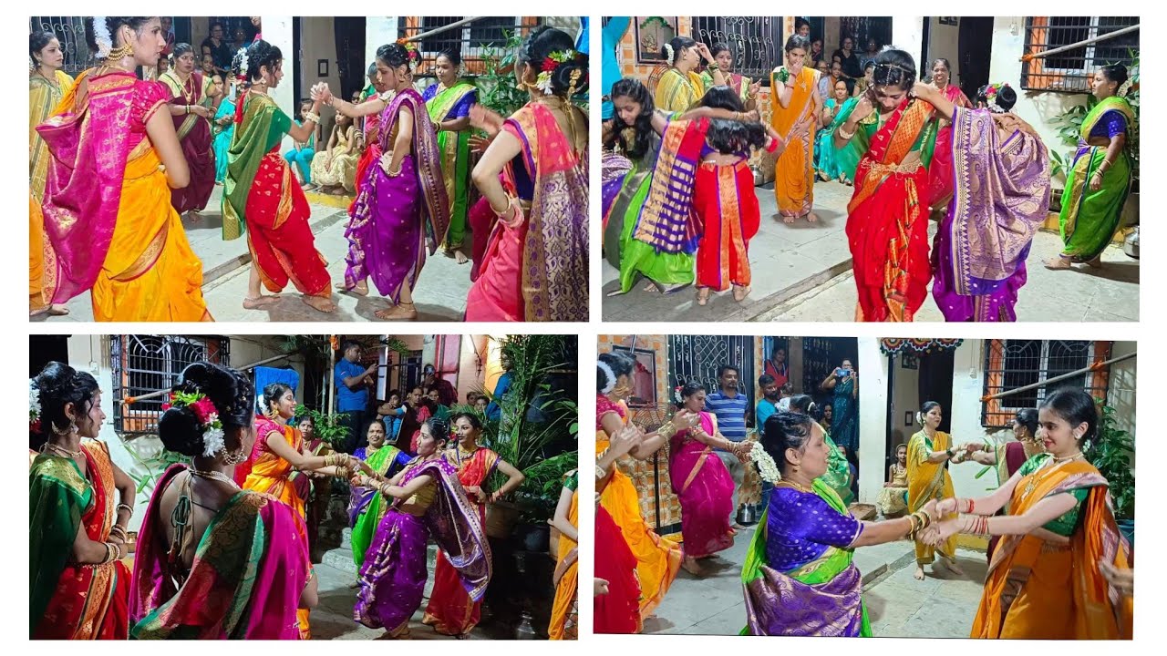 मंगळागौर महाराष्ट्रातील महिलांचा मराठमोळा पारंपारिक खेळ व गाणी ...