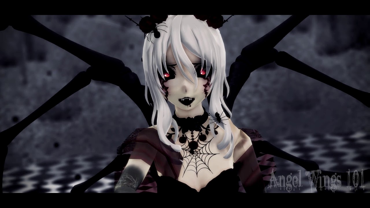 【MMD || Self Model || OC】Control ️🖤🕸【Spider Queen Angel feat. Elise ...