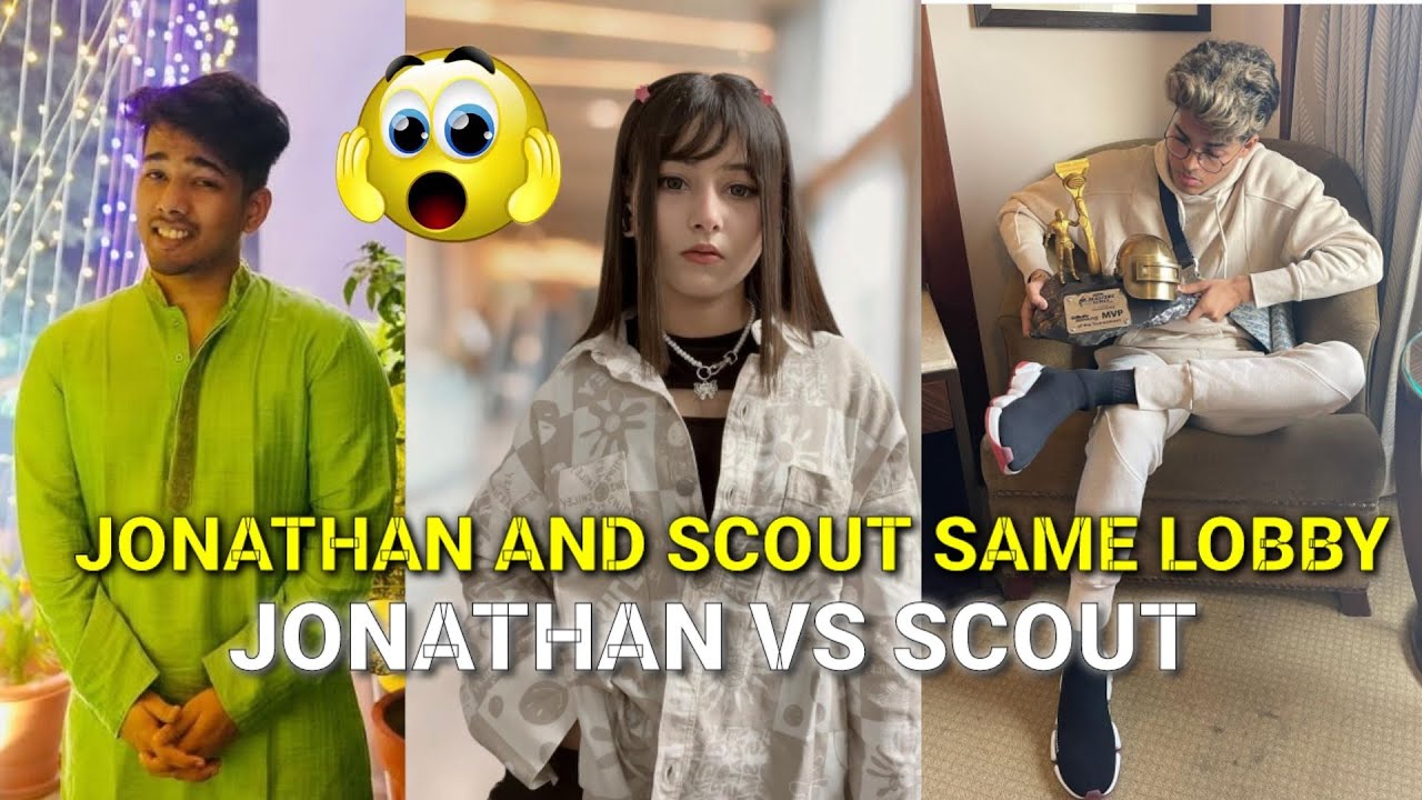 JONATHAN VS SCOUT | JONATHAN AND SCOUT SAME LOBBY IN BGMI |JONATHAN ...