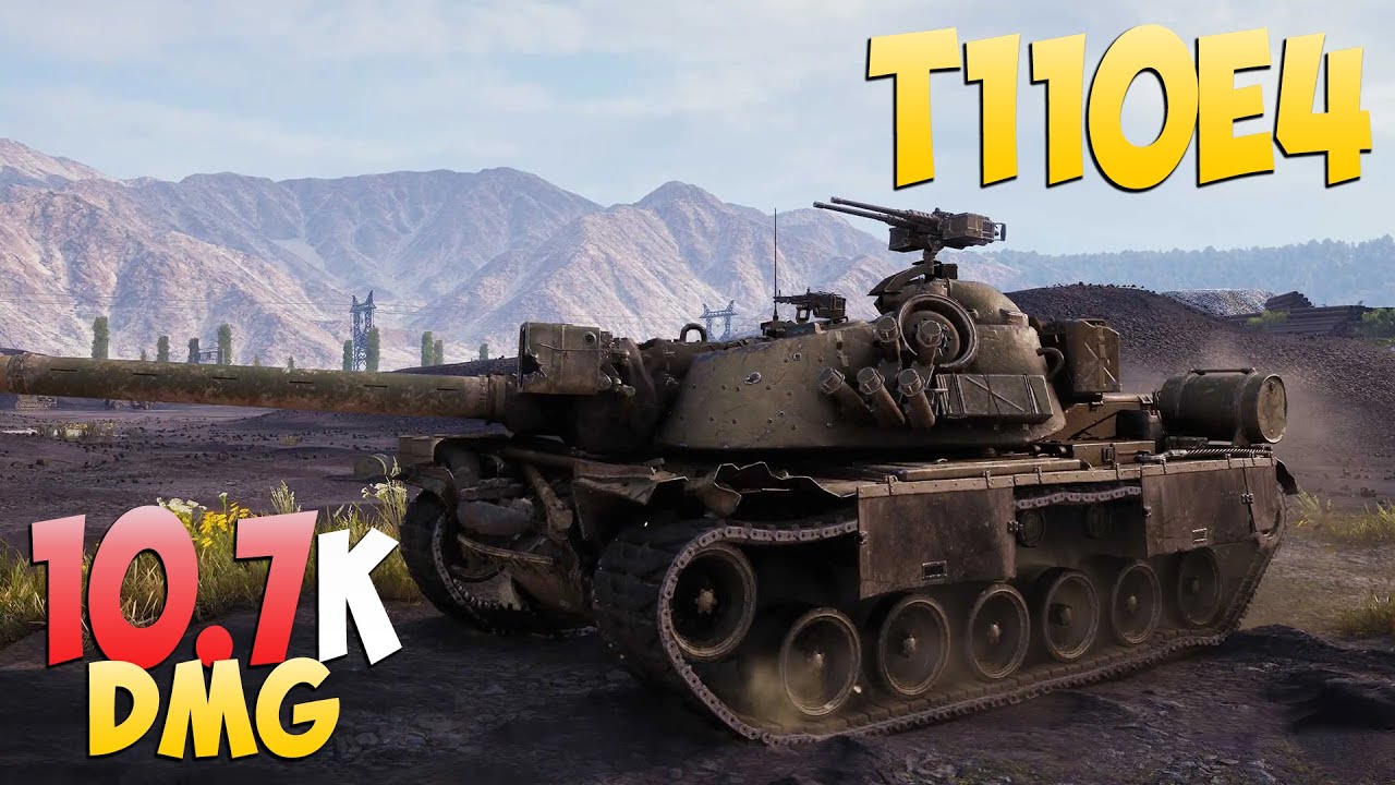 T110E4 - 8 Kills 10.7K DMG - Loyal! - World Of Tanks - YouTube