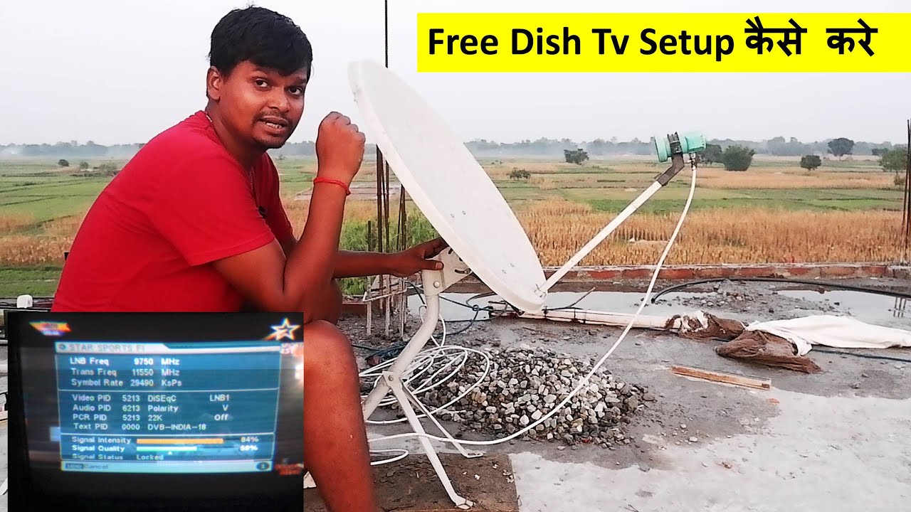 Free Dish Ko Kaise Setup Kare / How To Setup Free Dish 2024 - YouTube