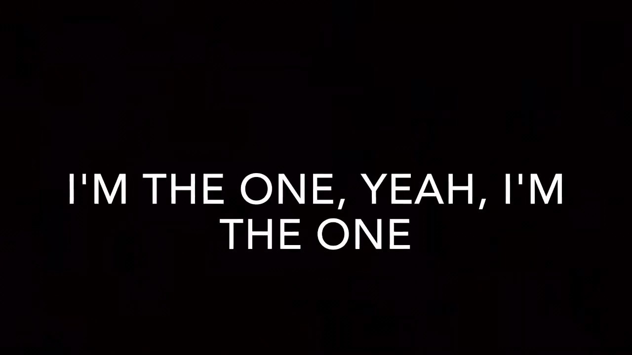 Dj Khaled ft Justin Bieber - I'm the one lyrics - YouTube