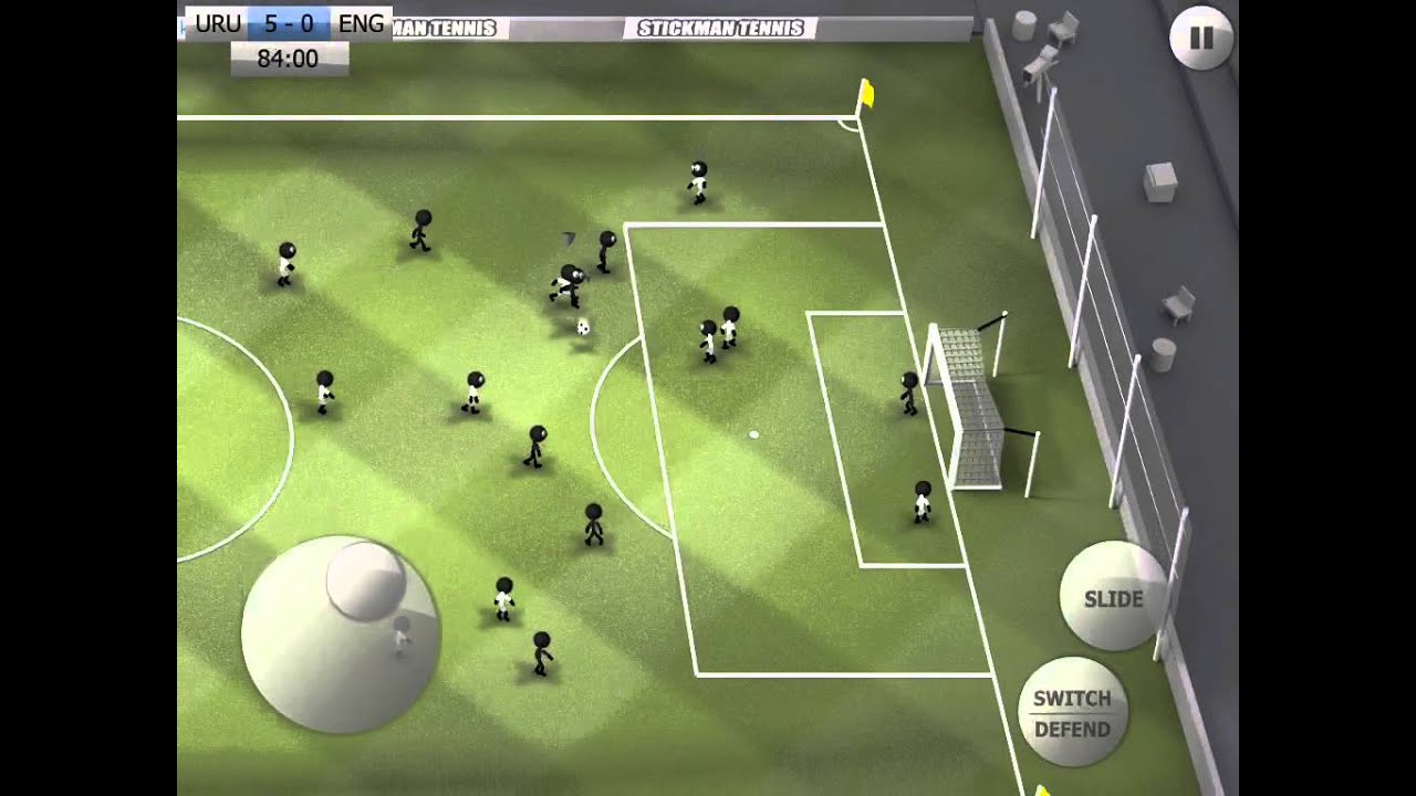 [Stickman Soccer] Stickman soccer. Amazing goal!!!!!!! - YouTube