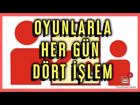 OYUNLARLA HER GÜN DÖRT İŞLEM!. 4. SINIF İŞLEM YETENEĞİNİ ARTIRMA