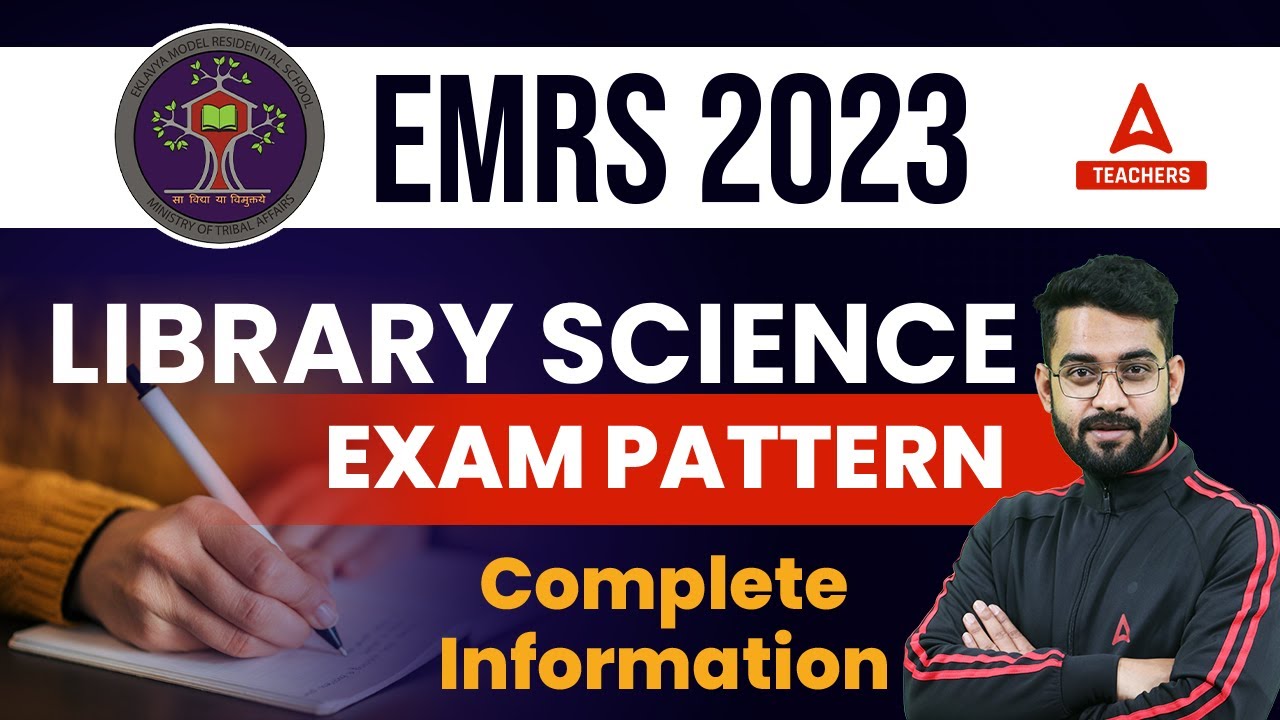 EMRS Library Science Exam Pattern 2023 | EMRS Vacancy 2023 - YouTube