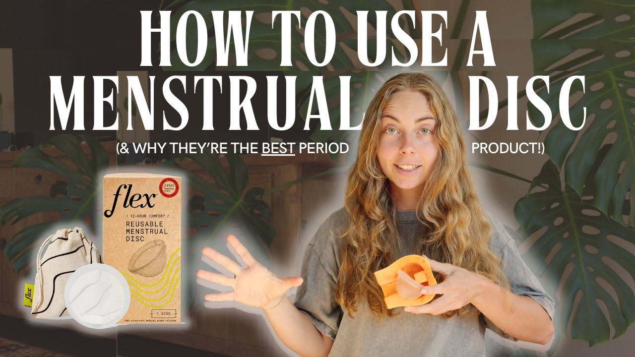 How to use a MENSTRUAL DISC // Why I love DISCS vs CUPS - YouTube