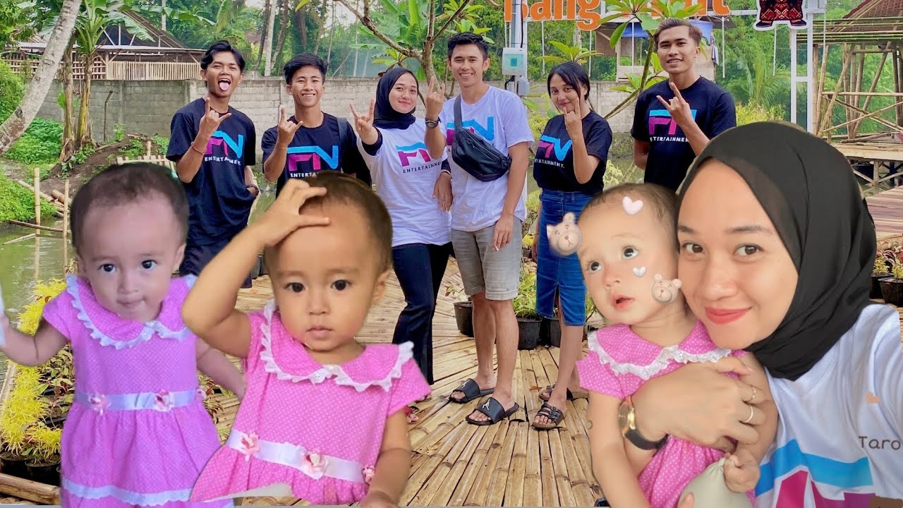 Queen liburan bersama Papi mami dan team Fano entertainment... - YouTube