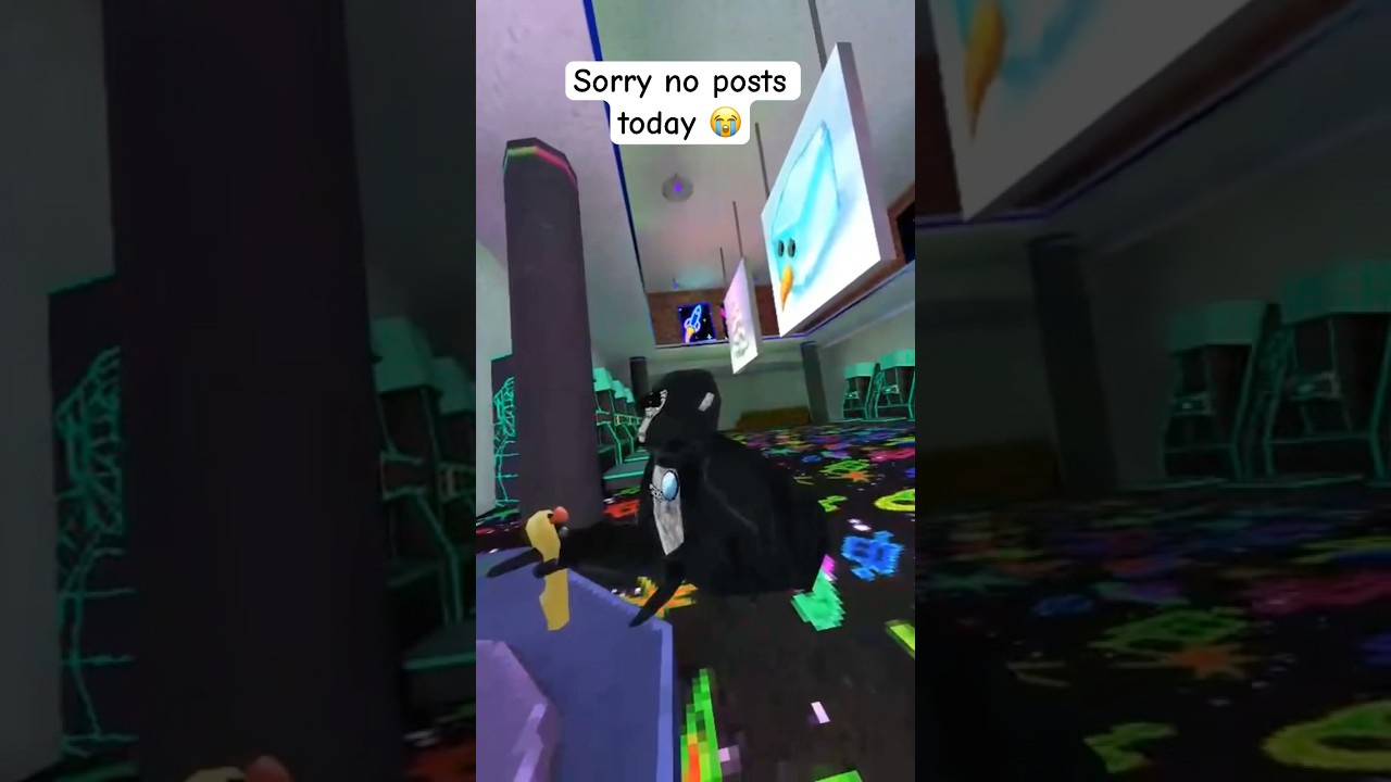 Sorry no posts today #sorry #vr #gorillatag - YouTube