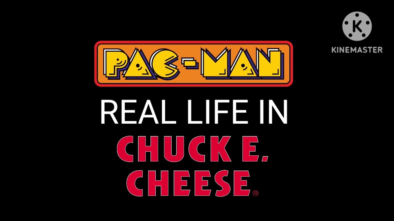 Pac-Man Real Life In Chuck E Cheese - YouTube