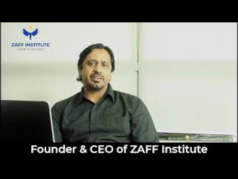 Graphic Designing Course Instructor | ZAFF Institute | Come To Success