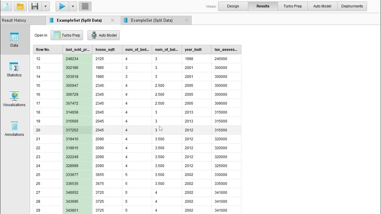 Tutorial Memprediksi data Harga Rumah dengan Rapidminer - YouTube