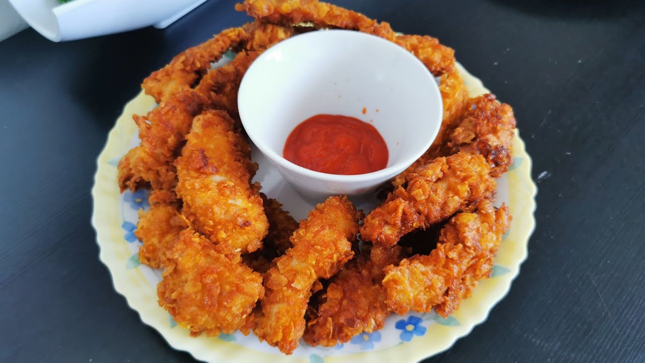 Comment faire le poulet Crispy maison façon KFC - YouTube