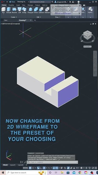 Beginner Basic AutoCAD 3D Modeling - Part 2 of 2. - YouTube
