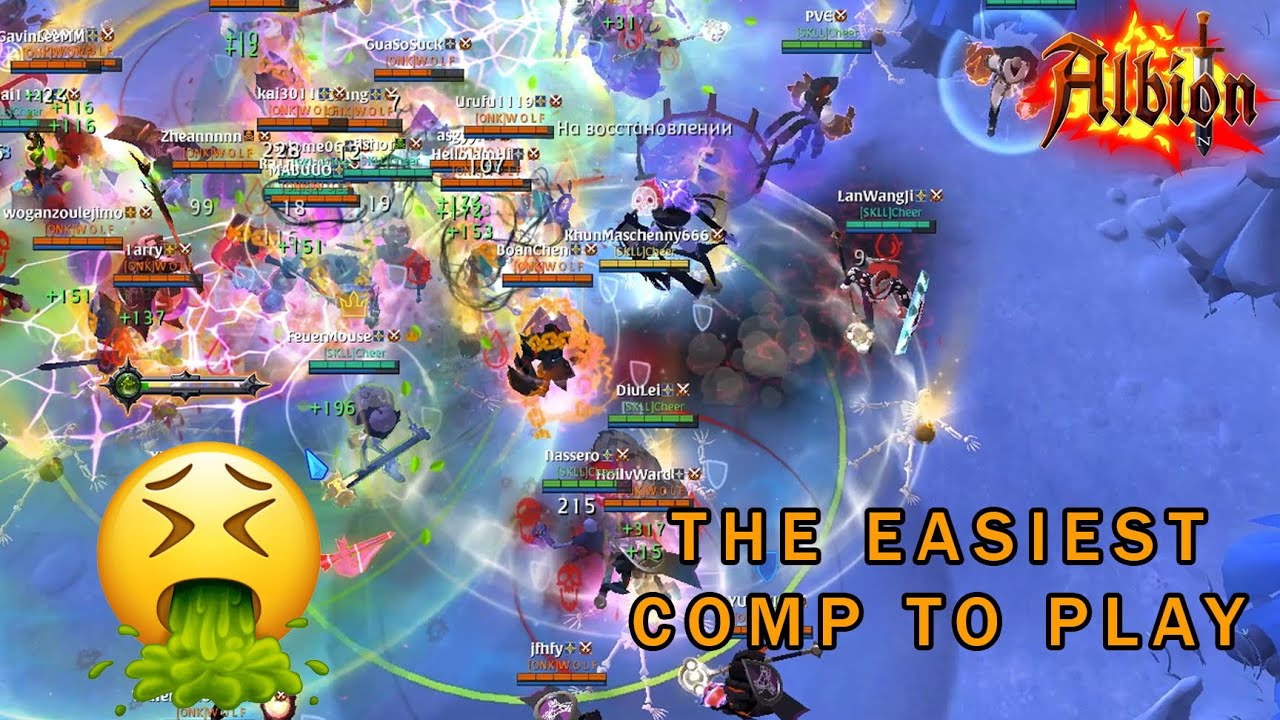 BRAWL COMP DPS MACE | Small Scale & Mid Scale PVP | Albion Online - YouTube