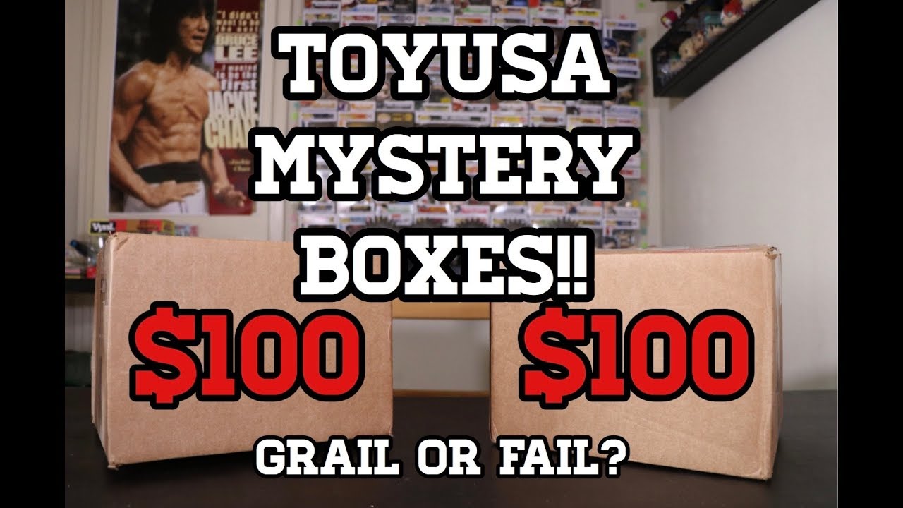 $100 ToyUSA Mystery Boxes!! - YouTube
