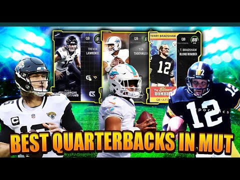 BEST QUARTERBACKS IN MUT! MADDEN 24 ULTIMATE TEAM - YouTube
